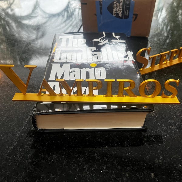 BOOKSHELF BOOKENDS Book Swag Library Bookish Gift Reading 3D Printed - Etsy