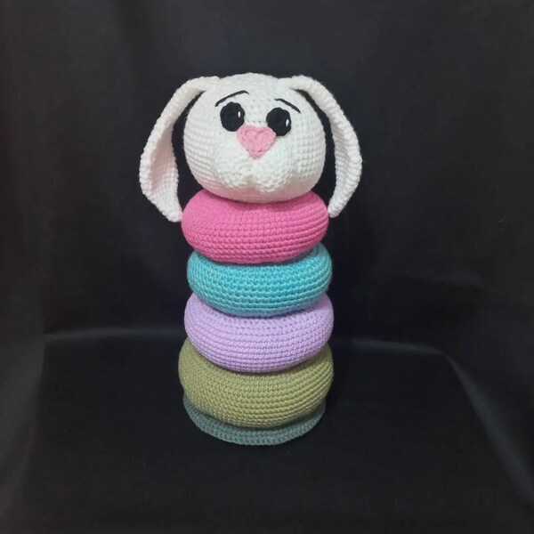 PDF PATTERN: Ring Stacker Pet Animals **crochet Pattern Only, Not ...