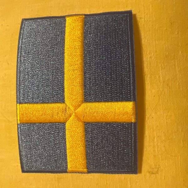 Sweden Flag Patch: Embroidered Iron-on Applique (3.5x2.5-inches) - Etsy