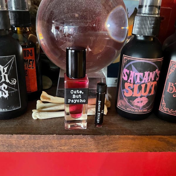 LILITH, Gothic Fragrance, Perfume Oil, Witchy Scents - Etsy