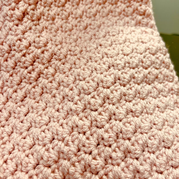 One Skein Baby Blanket Crochet Pattern PDF Download - Etsy