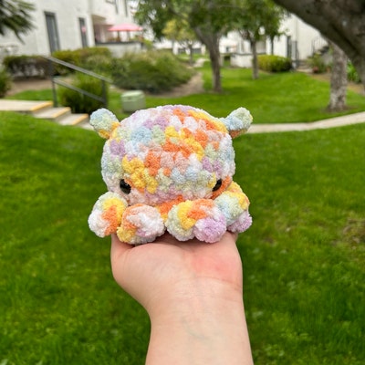 Flapjack the Dumbo Octopus Amigurumi Pattern, No Sew Crochet Dumbo ...