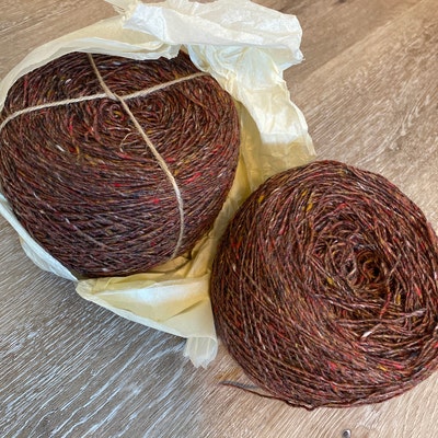 Soft Donegal Tweed Yarn, Irish Tweed Yarn, 100% Merino Fingering Wool ...