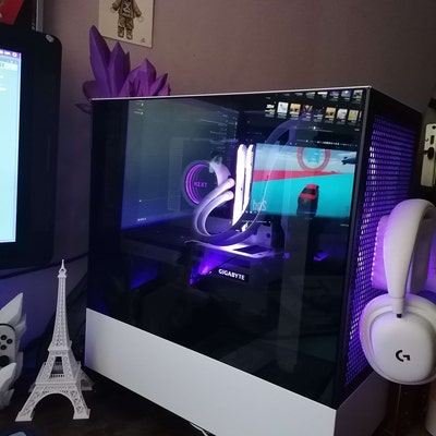 PC Monitor Crystal Attachment Desk Top Gift Gamers Unique Gift 3D ...