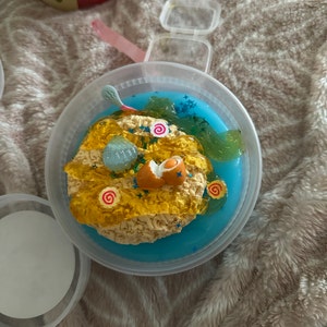 Alien Goo Neon Green Clear Slime Greet Apple Scented Great for Pops and ...