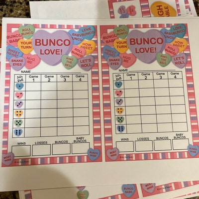 July Bunco or Memorial Day Bunco Bundle 27pgs Patriotic Bunco ...