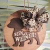 Seen My Weiner? Dog Wall Art Dxf/svg - Brightnite Metalworx Digital ...