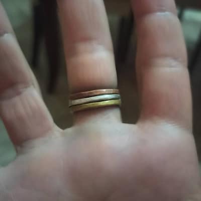 3 Metal Bracelet: Copper Silver Brass - Etsy