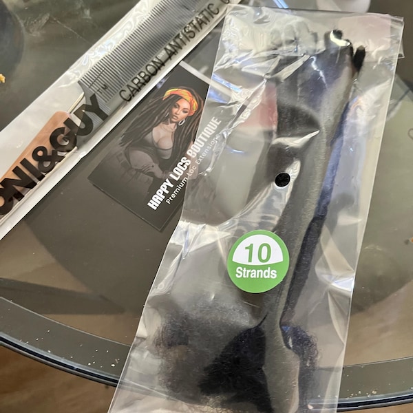 Textured Human Hair Wicks Loc Extensions | Jumbo Loc Extensions | Thick ...