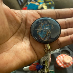 Floral Human Brain Pill Box Floral Brain Pill Case Trinket | Etsy