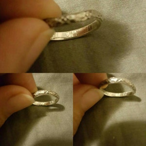 Custom Personalized Inside Ring Engraving for Engagement Rings, Wedding ...