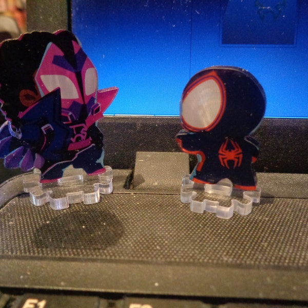 3cm Mini-spidee Acrylic Standee Across the Spider Verse – Miles Morales ...