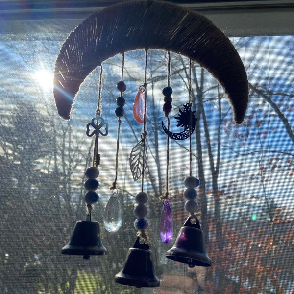 Moon Witch's Bells, Spiritual Witch's Bells, Wards Gifts, Harmony ...