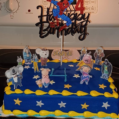 Sing 1 and Sing 2 Cupcake Topper, Sing Cupcake Topper, Sing 2 Cupcake ...