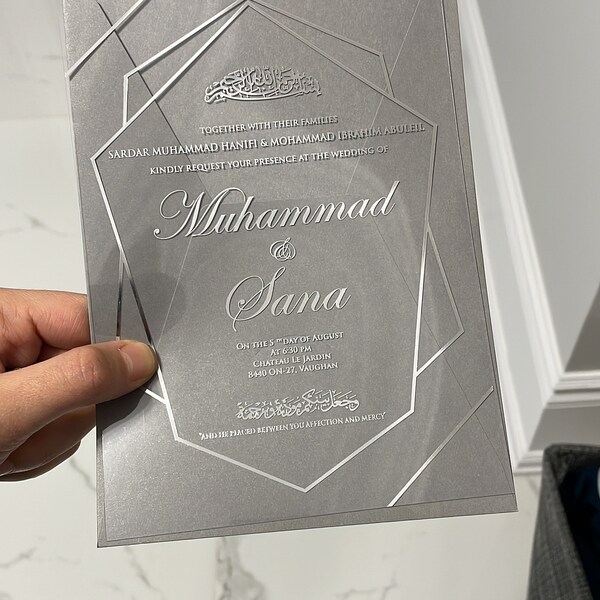 Wedding Invitation, Paper Invitations, Paper Black Invitations ...
