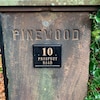 Vintage Address Sign, House Sign, House Number, Address Plaque, House ...