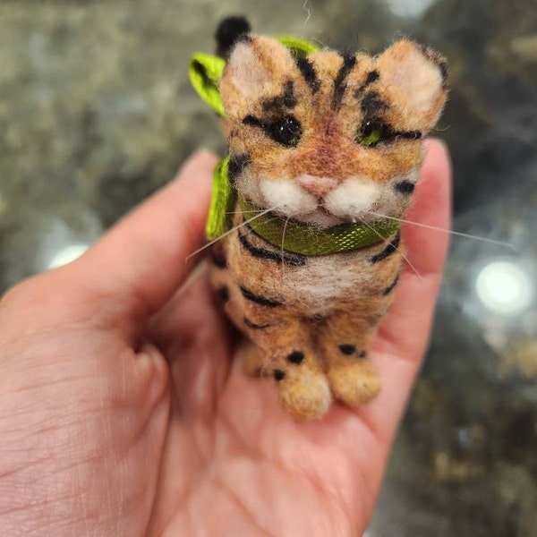 Needle Felted Dog,pet Replica Puppy,felted Wool Crafts,felted Miniature ...