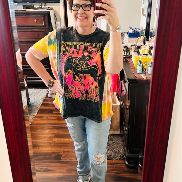 Kiss Ruffled Pink Star Long Top/dress Fits Small to XL OVERSIZED - Etsy