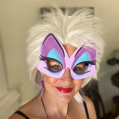 Ursula Necklace, Disney Inspired Ursula Necklace and Earring Set ...