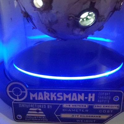 Custom MARKSMAN-H COMBAT REMOTE Specifications Data Plate Star Wars ...