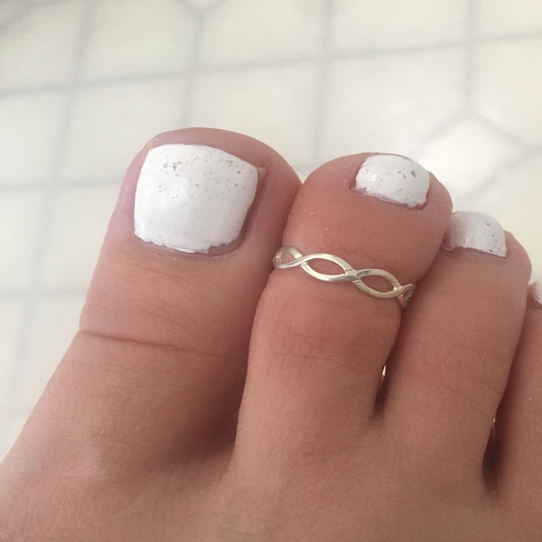 Silver Toe Ring, Sterling Toe Ring, Small Toe Ring, Thin Toe Ring ...