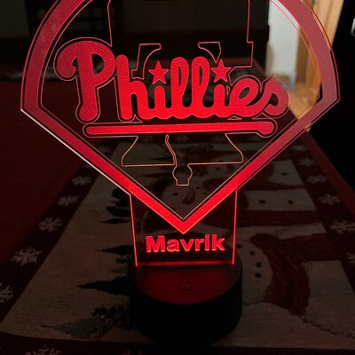 Personalized Acrylic LED Philadelphia Eagles Light - Etsy
