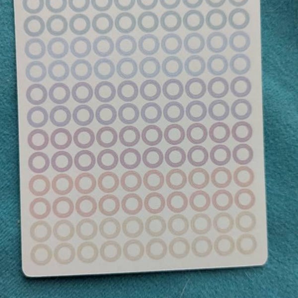 Date Dot Planner Stickers - Date Dots - Date Stickers - 198 Stickers - Etsy