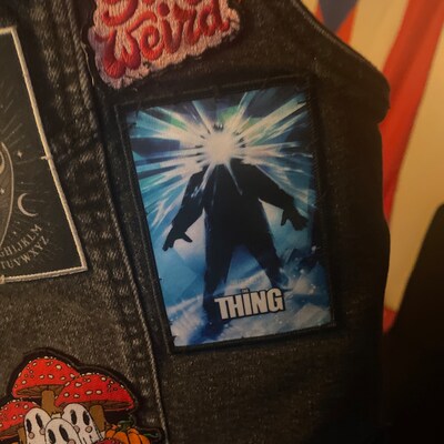 PATCH the Thing Color HORROR Movie John Carpenter, Sci Fi, Kurt Russell ...