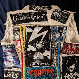 PUP Band DIY Punk Patch Canvas Patch - Etsy