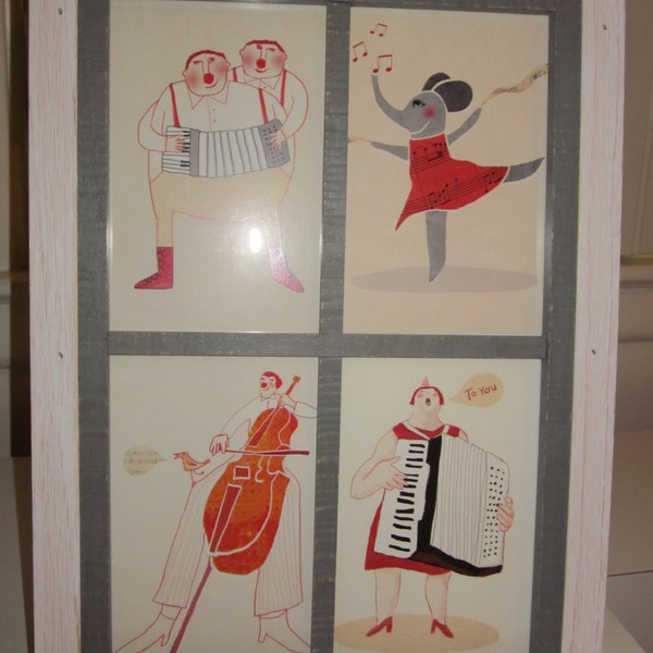 DIY Muscle Man Paper Doll DIY Postcard Paper Puppet Strong Man ...