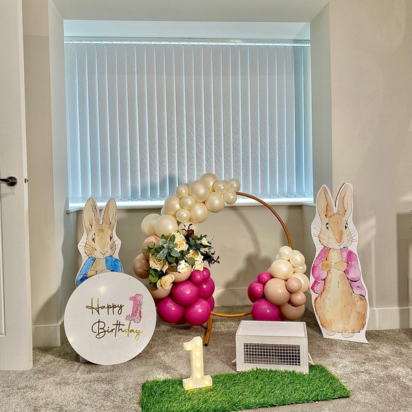 Gorgeous Flopsy Bunny Vinyl Decal Sticker Digitally Cut - Just Peel and ...