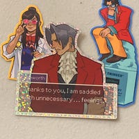 Ace Attorney Beanix / Phoenix Wright 4x6 Postcard Print - Etsy Canada