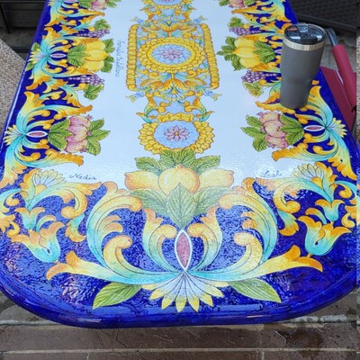 Positano Amalficoast Dishes Handmade Made in Italy Vietri Plates Mixed ...