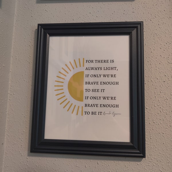 Amanda Gorman Poem DIGITAL Download Print, Inspirational, Poetry ...