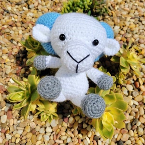 PATTERN: Reagan the Ram Crochet Ram Pattern Amigurumi Ram - Etsy