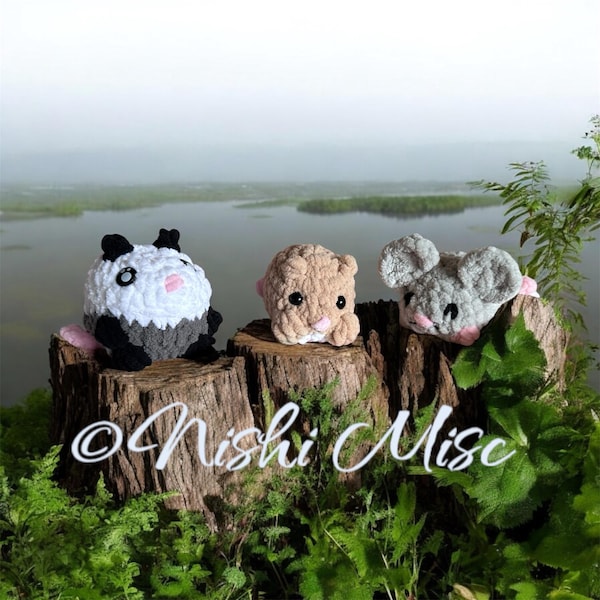 Little Critters No Sew Burrow Buddies Crochet Pattern 7 Pack (toad ...