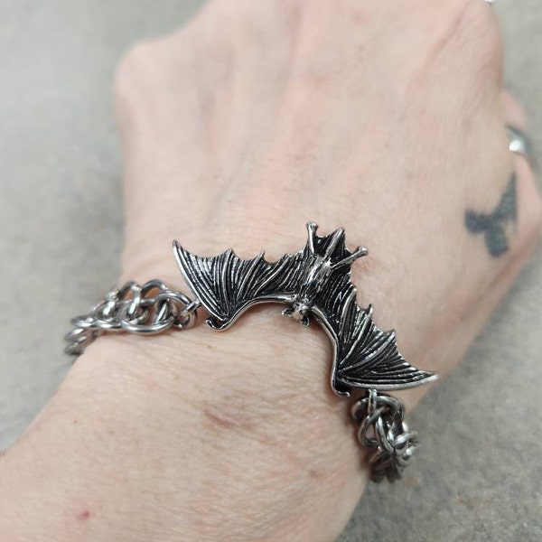 Chainmail Flower Earrings - Etsy