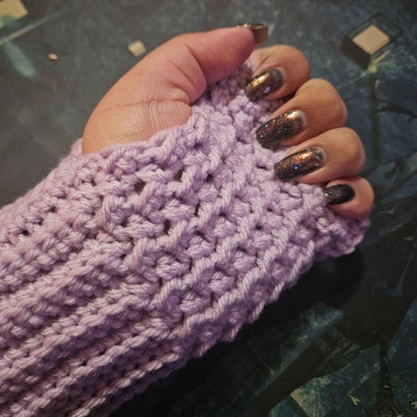 Red Crochet Handmade Keyboard Desk Mat - Etsy