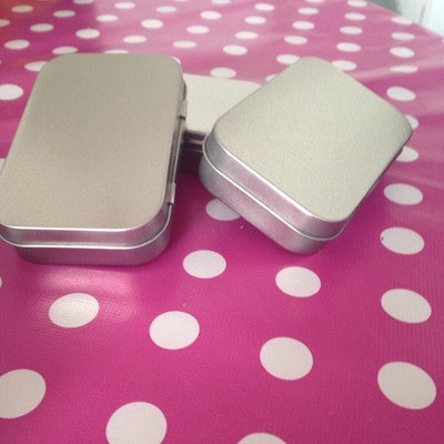 Playing Card Box, Poker Card Box, Rectangular Metal Tins, Blank Hinged ...