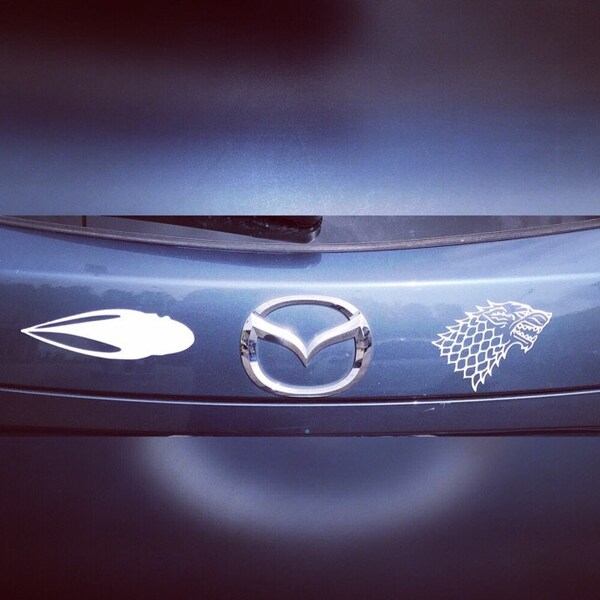 Farscape Moya Vinyl Decal | John Crichton Quote | Spaceship Silhouette ...