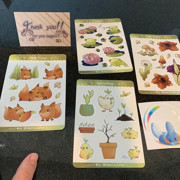 Pokémon in Bubbles Clear Waterproof Vinyl Stickers - Etsy