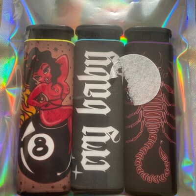 LIMITED You Choose Over 20 Designs Handmade Art Lighters Custom Art ...