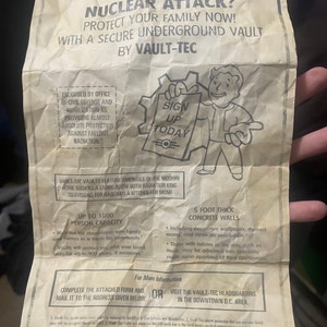 Fallout Vault-tec Propaganda Poster/advertisement - Etsy