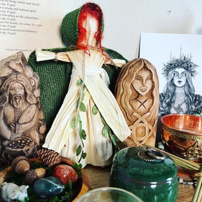 Brigid Corn Poppet Brighid Goddess Corn Doll - Etsy