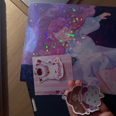 Robot Bee Sticker Bee and Puppycat Sticker - Etsy