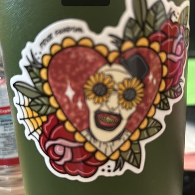 Tooting Frog Vinyl Sticker, Poop Sticker, Retro Cute Amphibian, Smelly ...