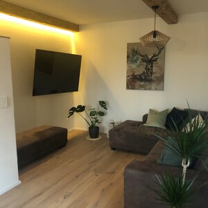 KWUD Modern Scandinavian Style Ceiling Mount Wood Pendant Lighting Lamp ...