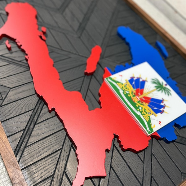 Republic of Haiti Flag SVG, Coat of Arms of Haiti National Banner Flag ...