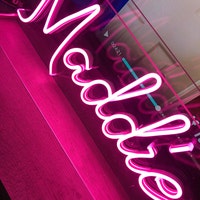 CUSTOM LED Neon Sign Name Light Box Custom Neon Sign, Custom Neon Light ...