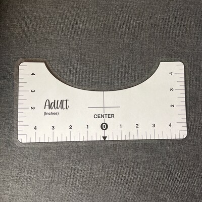 Tshirt Ruler Printable Bundle, T-shirt Alignment Tool Template, Tshirt ...